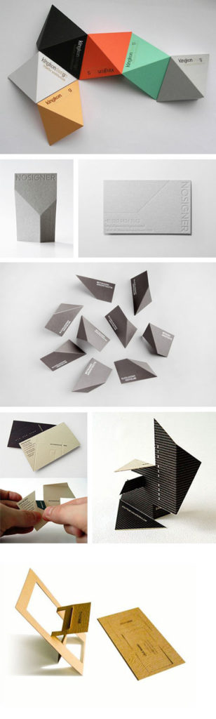 TINY SCULPTURE: DIMENSIONAL BUSINESS CARDS | DFM